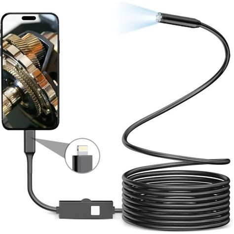 Endoscope Industriel Skybasic Hd Caméra Endoscopique 79 Mm Étanche