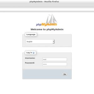 Localhost PhpMyAdmin Mozilla Firefox Unixmen