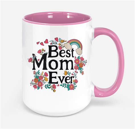 Best Mom Ever Coffee Mug Mothers Day Cup Birthday T From Daughter