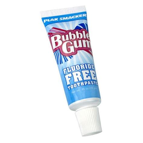Plak Smacker Fluoride Free Gel 144ct Bubblegum Fun For Little Ones