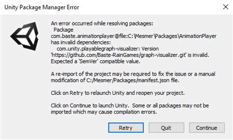 Package Dependencies From Git Unity Engine Unity Discussions