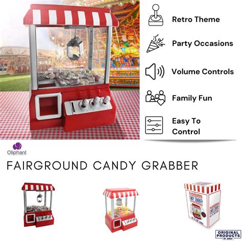 Fairground Candy Grabber Sku Candygrabber Experience The Nostalgia Of The Fairground With Our