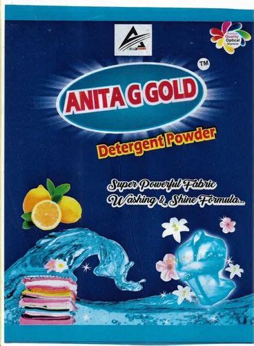 Glossy Detergent Powder Printed Packaging Pouch Heat Sealed At Rs 230