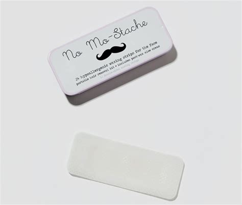 No Mo Stache Wax Strips — Simplified