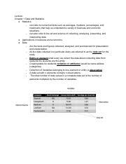 Chapter 1 Introduction To Data And Statistics For Business And