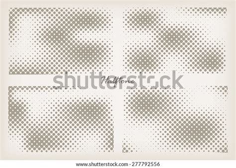 Halftone Backgroundhalftone Dots Patternabstract Vector Illustration Stock Vector Royalty Free