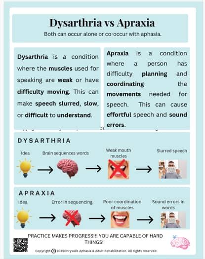 What Is Aphasia Dysarthria And Apraxia By Chrysalis Adult Speech Therapy