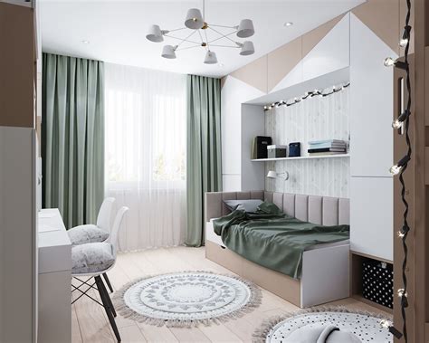 Дизайн проект двухкомнатной квартиры 60 кв м москва Cube Interior