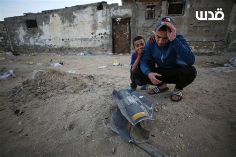 شبكة قدس الإخبارية On Twitter تغطية صحفية بقايا صــاروخ للاحتلال