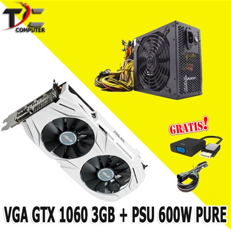 VGA CARD NVIDIA GTX GB Plus W POWER SUPPLY PC GAMING Lazada Indonesia