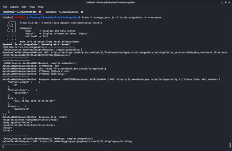 Frida Runtime Instrumentation Iosnsurlsession Ub3rsec