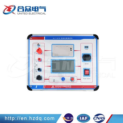 Intelligent Lcd Display Contact Resistance Tester High Resolution