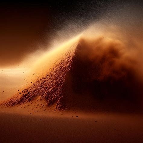 Premium Ai Image Desert And Dust