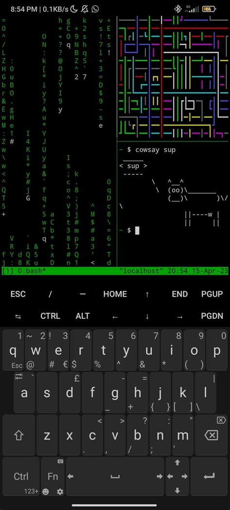Aha Found Out How To Split My Screen Tmux Rtermux