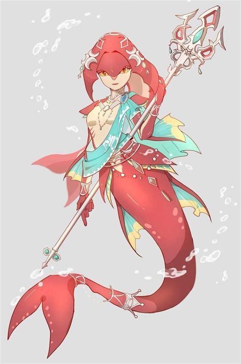 Legend Of Zelda Breath Of The Wild Inspired Concept Art Of Zora