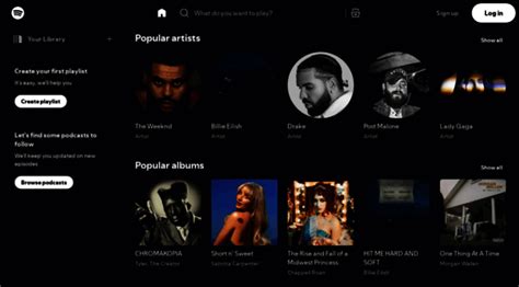 Spotify Link Spotify Web Player Music Fo Spotify