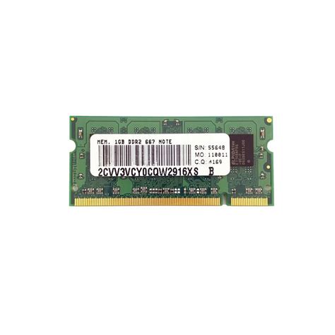 Memória RAM Kingston KVR D S G DDR GB SODIMM ShockTI Comércio de Informática
