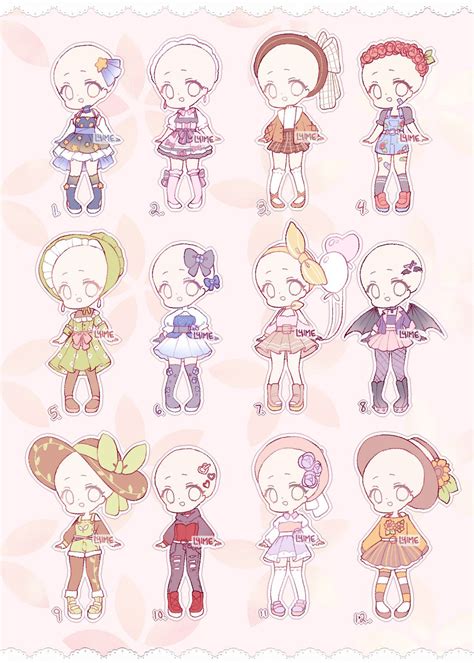 Female Chibi Clothes