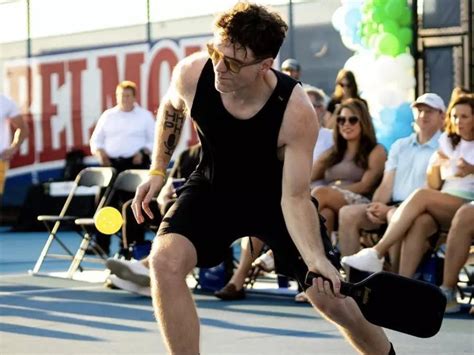 Bobby Played In Celebrity Pickleball Tournament