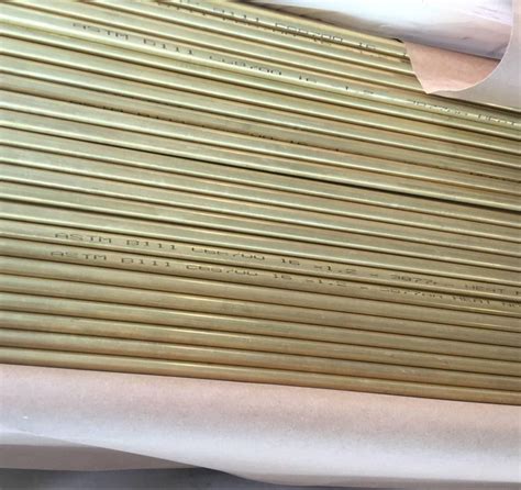 Aluminum Brass Tube C68700 Factory China