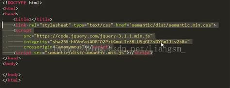 Semantic基本环境的搭建 Csdn博客