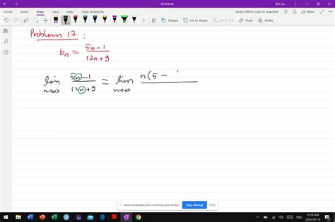 Solvedin Exercises 15 26 Use Theorem I To Determine The Limit Of The
