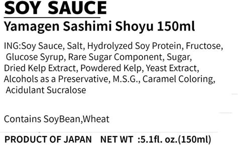 Sashimi Shoyu Special Shoyu For Japanese Sashimi 150ml Buy Now With Express International