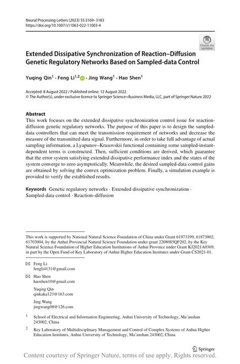 Extended Dissipative Synchronization Of Reactiondiffusion Genetic Regulatory Networks Based On