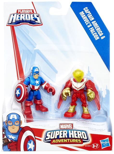 Playskool Heroes Super Hero Adventures Captain America Figure Pack