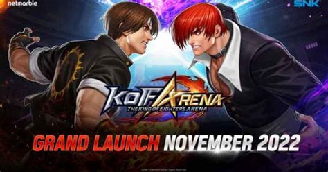 『the King Of Fighters Arena』の配信日と事前登録情報！「kof」シリーズの全キャラクターが登場するリアルタイム対戦