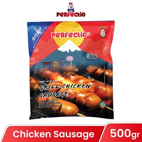 Jual Perfectio Sosis Ayam Bakar 500gr Shopee Indonesia