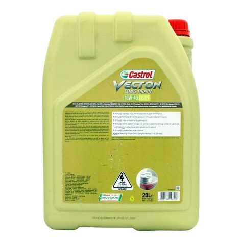 Castrol Vecton Longdrain 10w40 E6e9 20 Lt Fiyatı