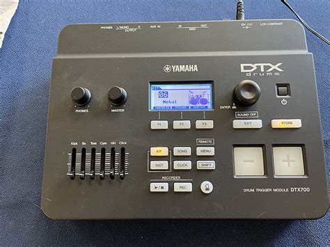 Yamaha Dtx 700 Drum Module Inc Original Box Reverb Uk