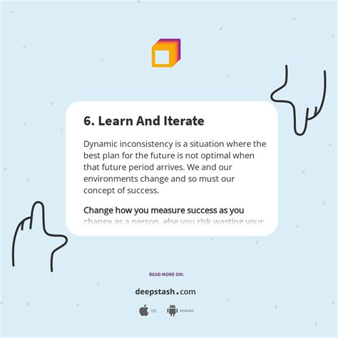 6 Learn And Iterate Deepstash 6 Learn And Iterate Deepstash