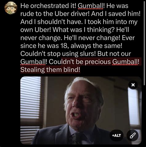 He Orchestrated It Gumball Dream Vs Gumball Know Your Meme