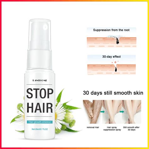 Lanthome Hair Removal Spray Depilatory Permanent Hair Growth Removal