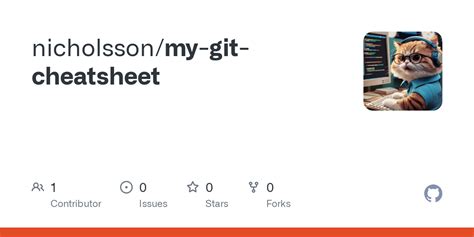 Github Nicholssonmy Git Cheatsheet