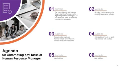 Automating Key Tasks Of Human Resource Manager Powerpoint Presentation Slides Presentation