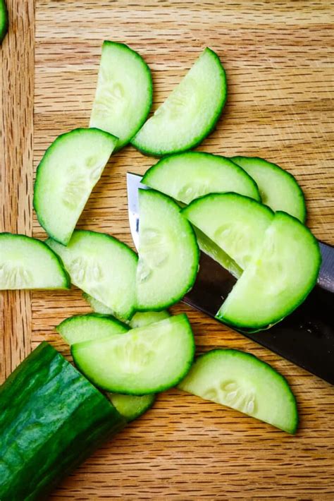 How To Cut A Cucumber Dice Slice Julienne More Prepare Nourish
