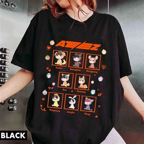 Ateez Aniteez Chibi T Shirt