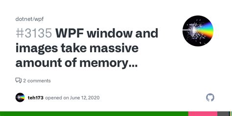 Wpf Window And Images Take Massive Amount Of Memory Compared To Uwp