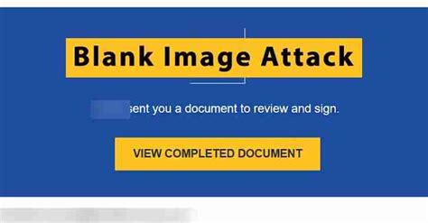 john cassedy on linkedin beware of the new ‘blank image attack that