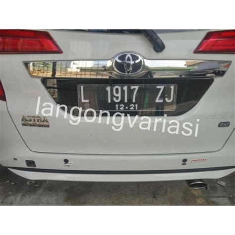 Jual Variasi Plat Nomor Lampu Led La Di Angka Custom Sigra Calya S2