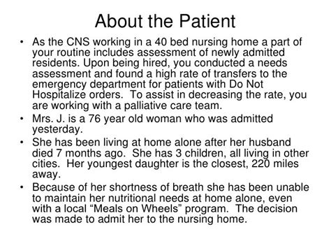 End Of Life Care Case Study 2