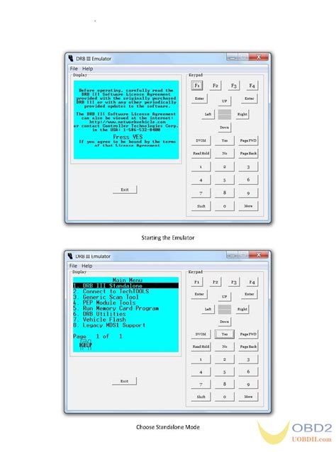 working dbr iii emulator for chrysler crossfire 2005 uobdii official blog