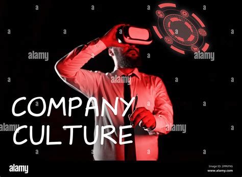 Conceptual Caption Company Culture Business Concept The Environment