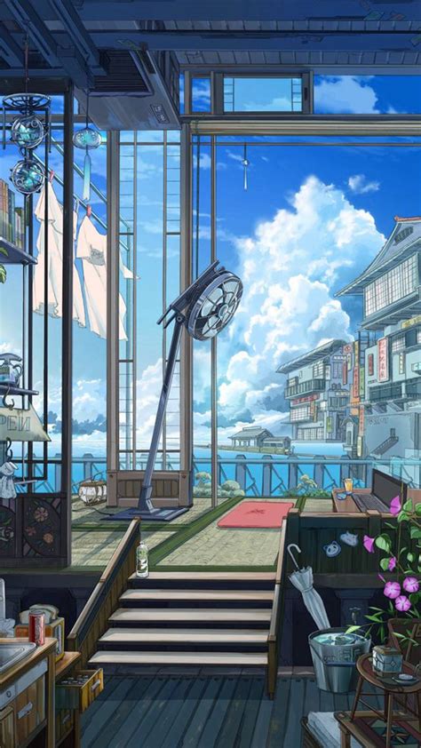 描绘夏天美感的二次元插画图片 BoBoPic