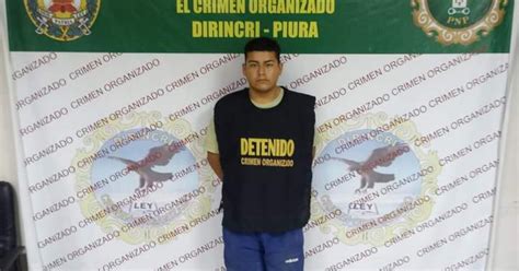 Piura Capturan A Presunto Integrante De Banda Dedicada Al Robo De