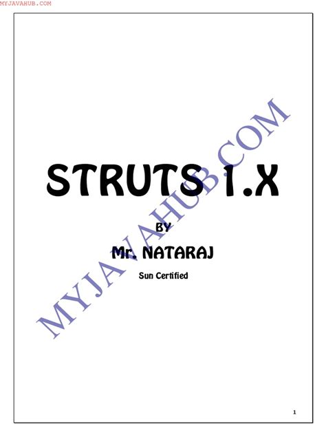 struts notes 1 unlocked pdf java server pages web application