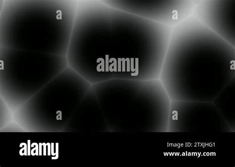 Motion Graphics And Animated Background Of Moving Cells In Black And White Stock Video Footage